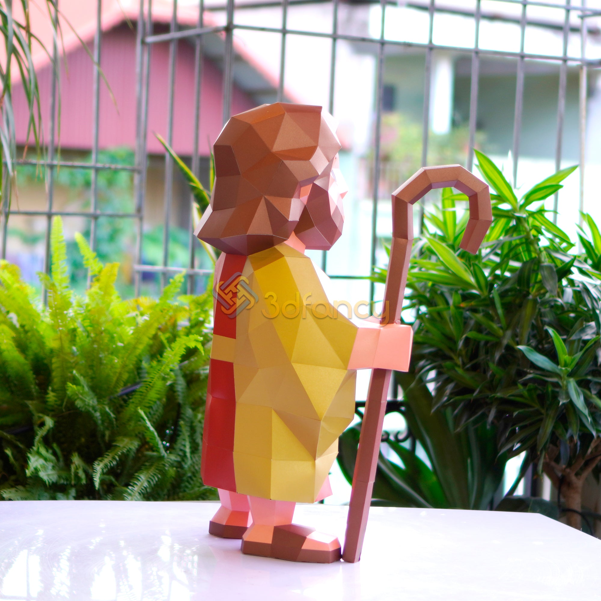 Jesus and Sheep Papercraft | The Good Shepherd 3D Model Decoration | S ...