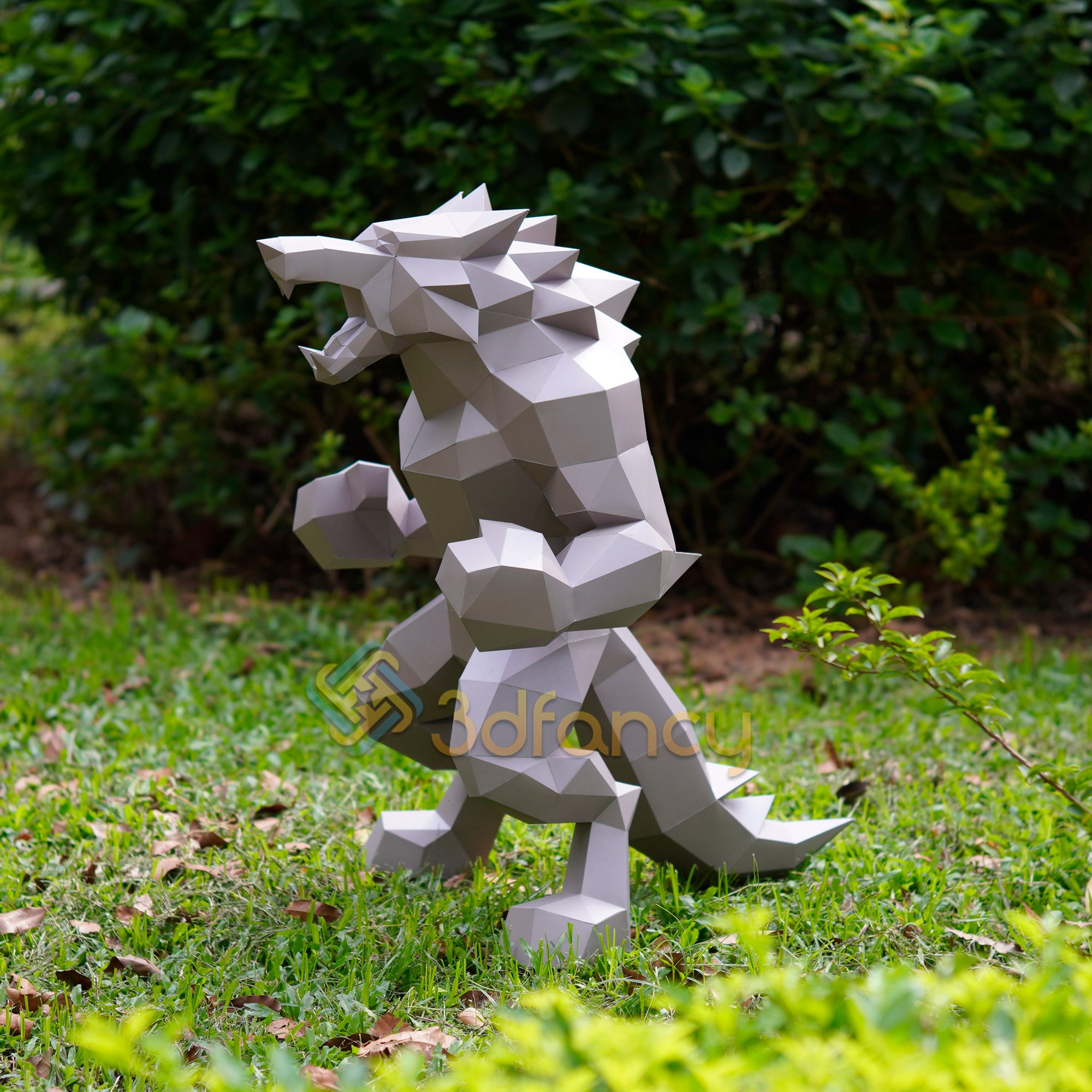3D Papercraft Werewolf PDF, SVG, Studio Template – 3dfancy