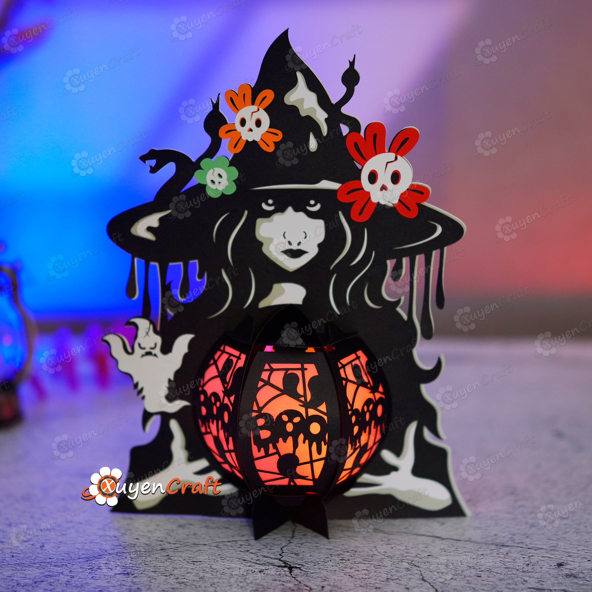 Modèle PDF, SVG pour 3DPapercraft, 3D Pop Up, projet Cricut – 3dfancy