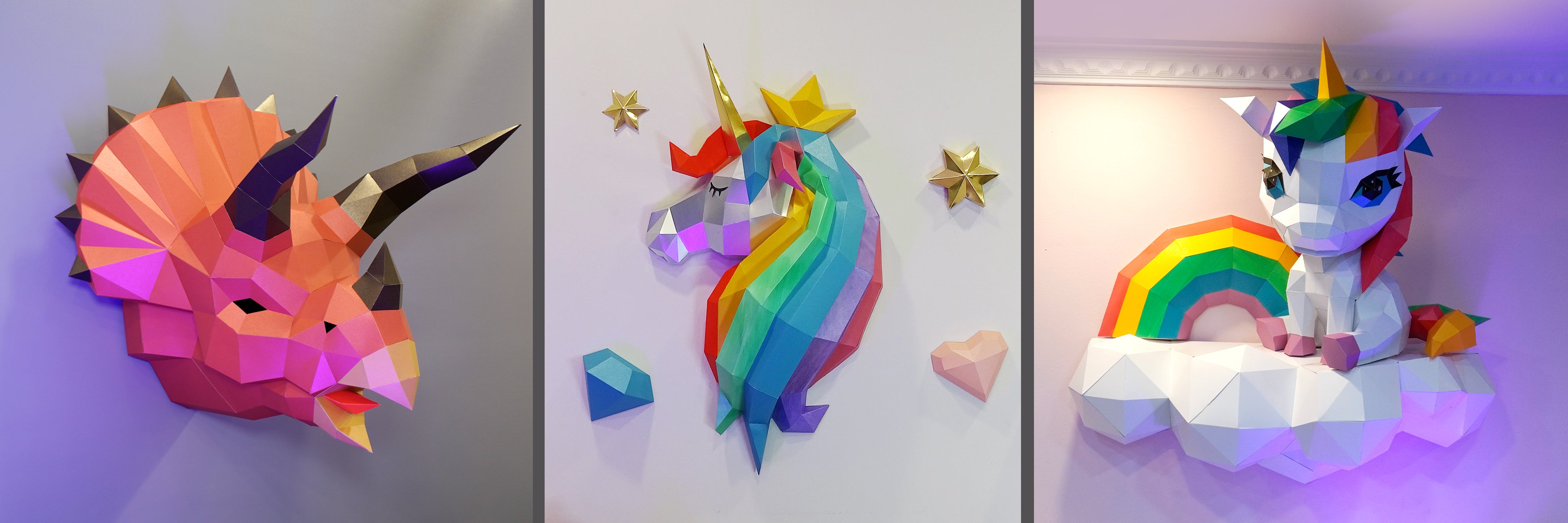 PDF, SVG Template for 3DPapercraft, 3D Pop Up, Cricut Project – 3dfancy