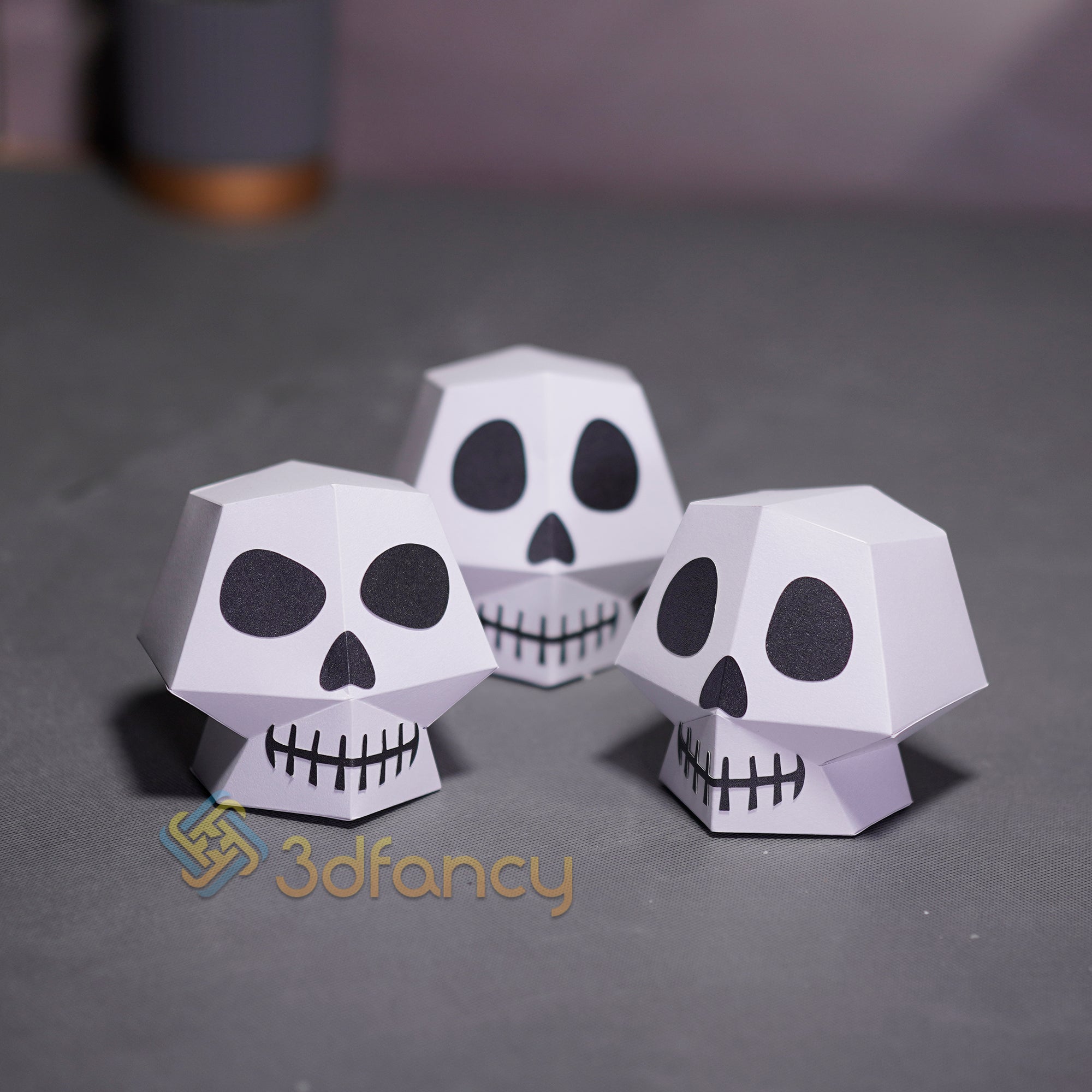 Happy Ghost with Pumpkin Papercraft Template – Cute Halloween PDF SVG ...