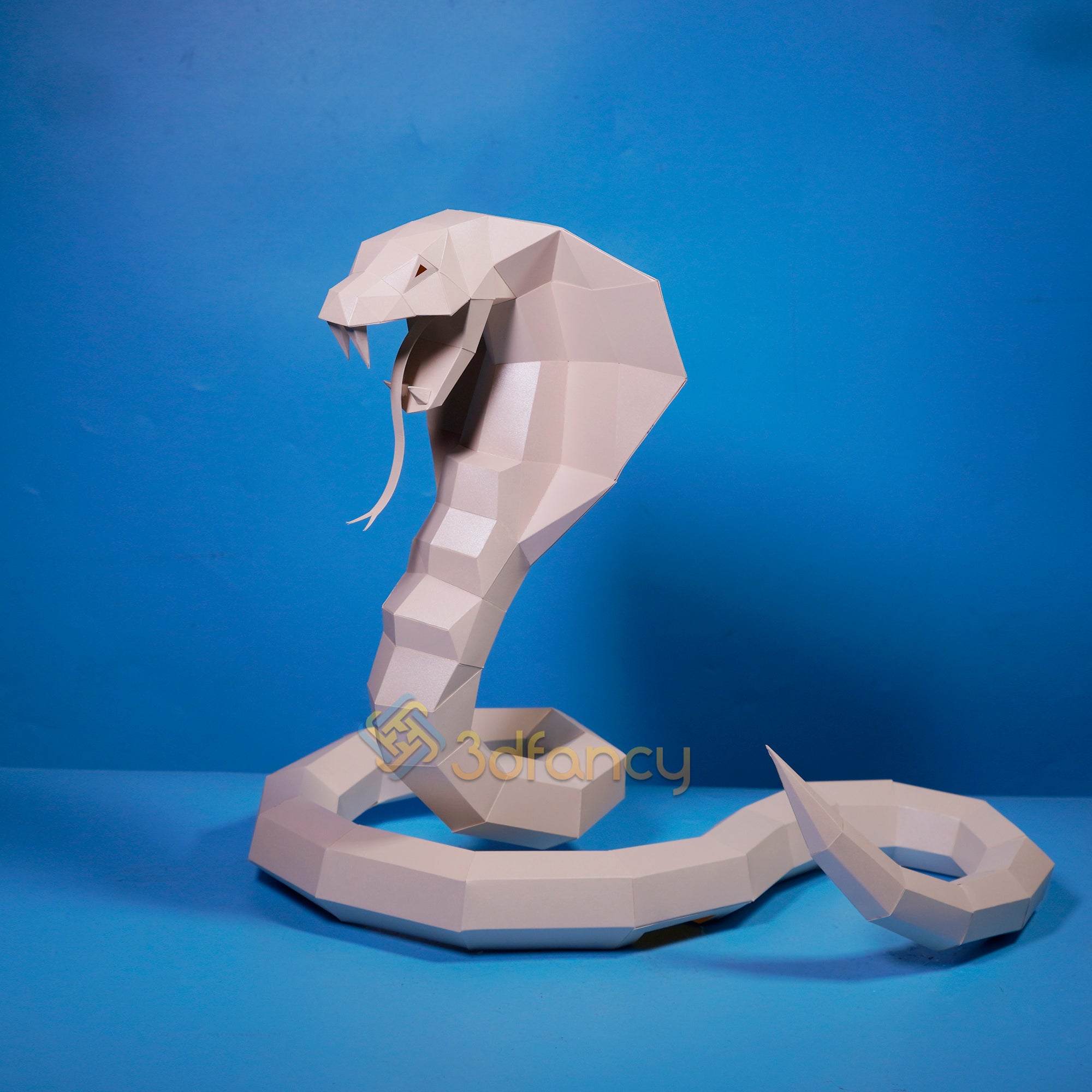 Snake Papercraft 3D SVG, Studio, PDF Template – 3dfancy