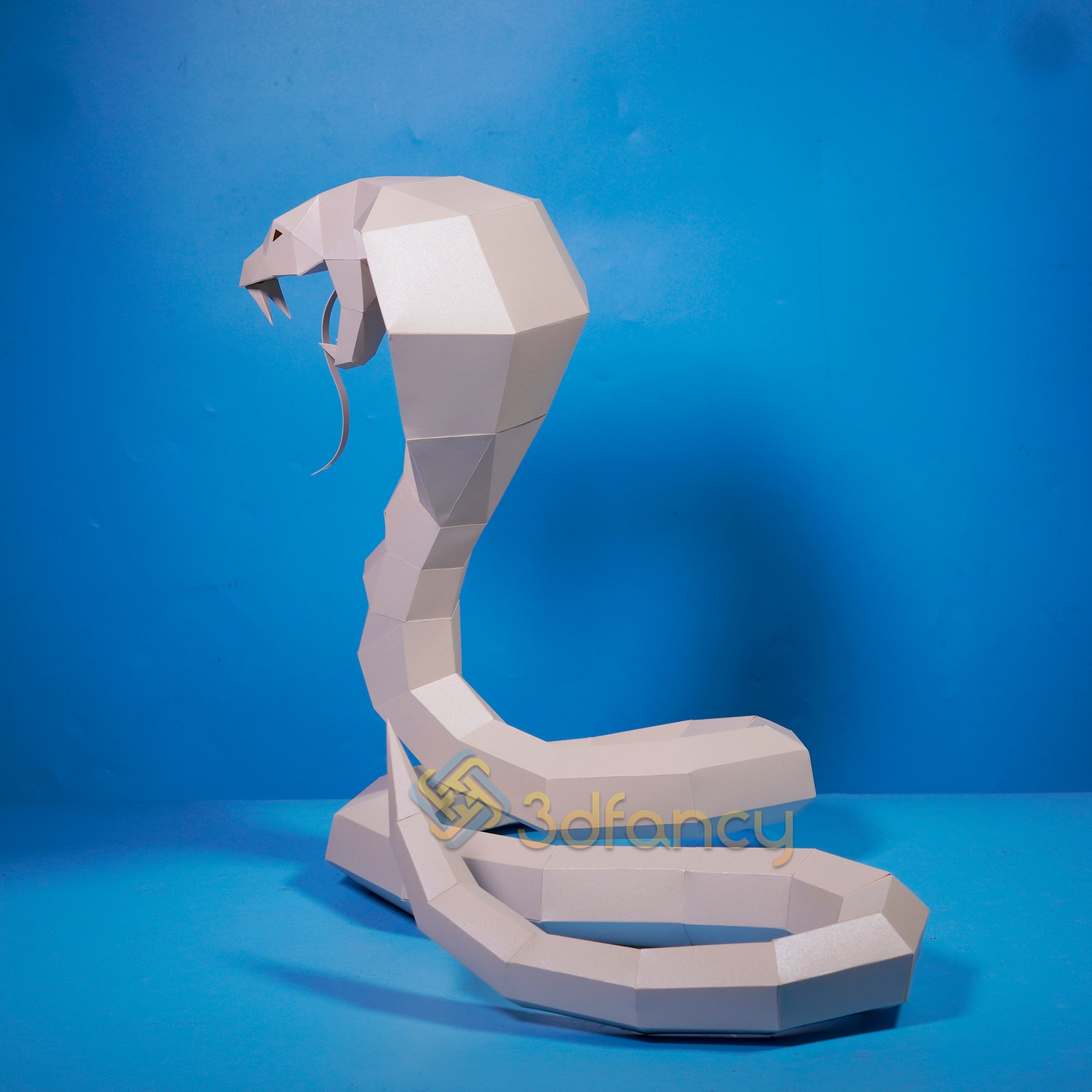 Snake Papercraft 3D SVG, Studio, PDF Template – 3dfancy