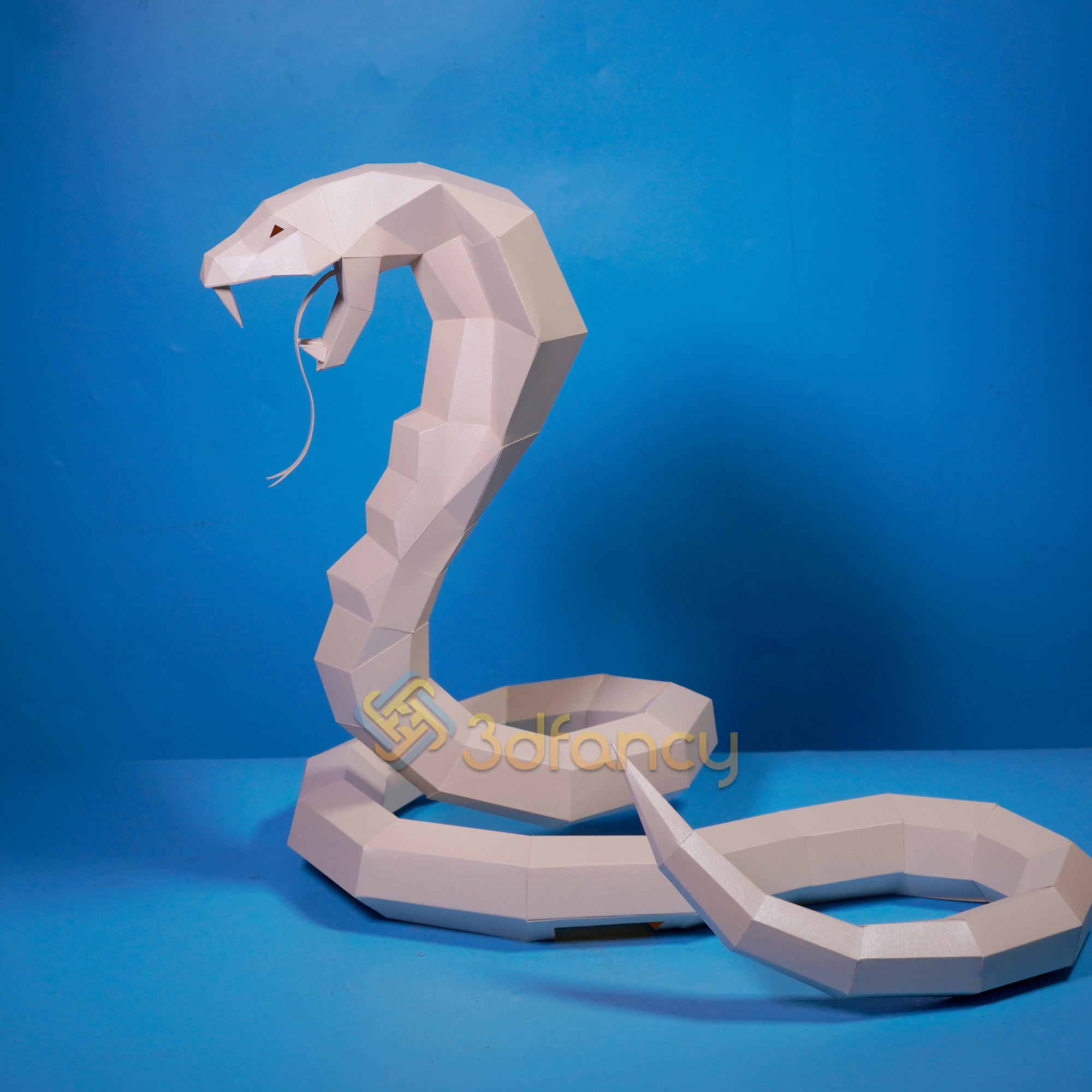 Snake Papercraft 3D SVG, Studio, PDF Template – 3dfancy