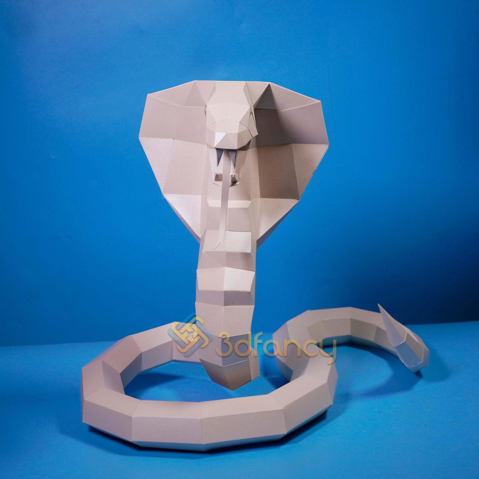 Snake Papercraft 3D SVG, Studio, PDF Template – 3dfancy