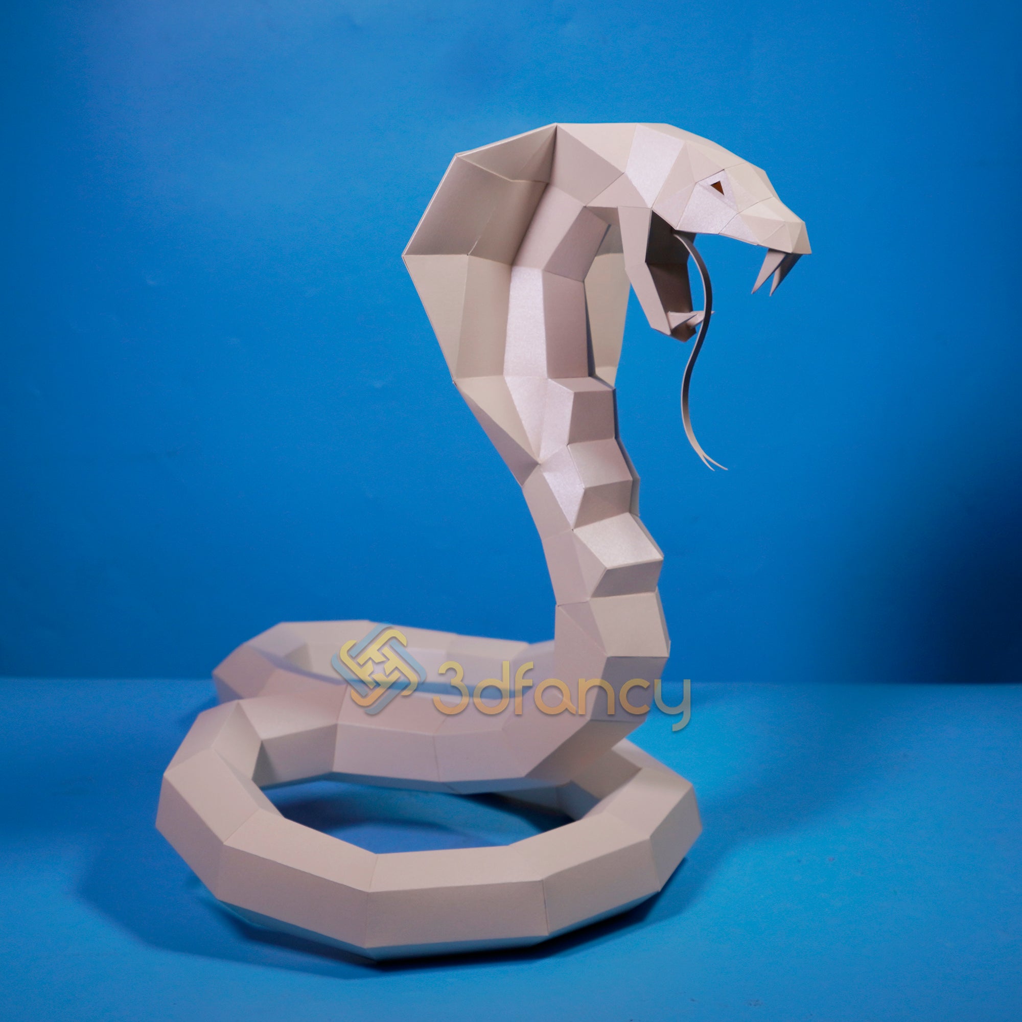 Snake Papercraft 3D SVG, Studio, PDF Template – 3dfancy