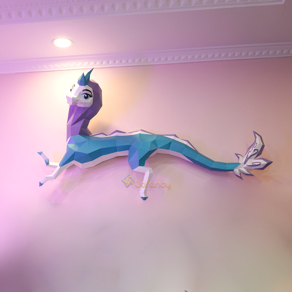 Papercraft Dragon PDF Printable - SVG For Cutting Machine for creating ...