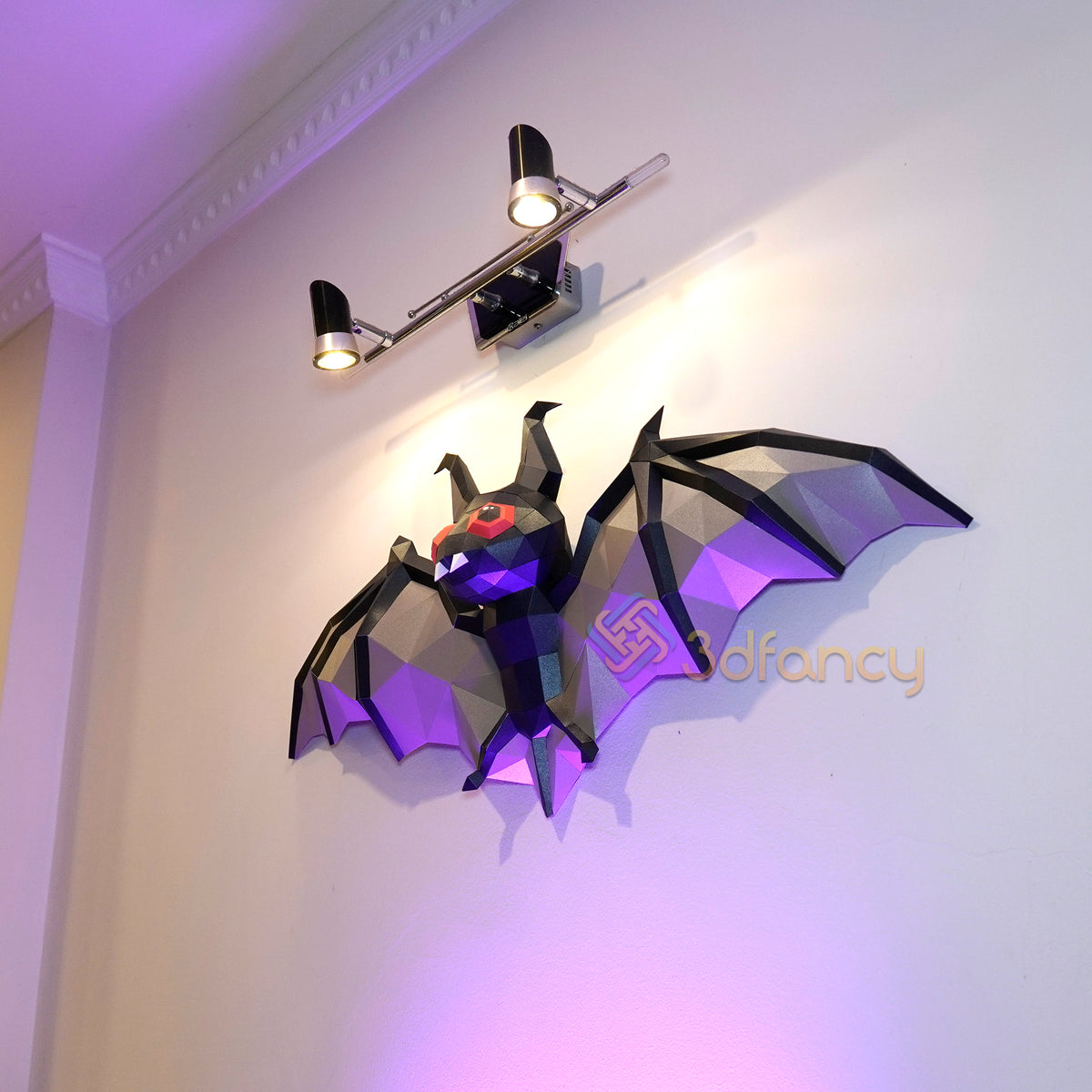 Bat Papercraft PDF, SVG Template – 3dfancy